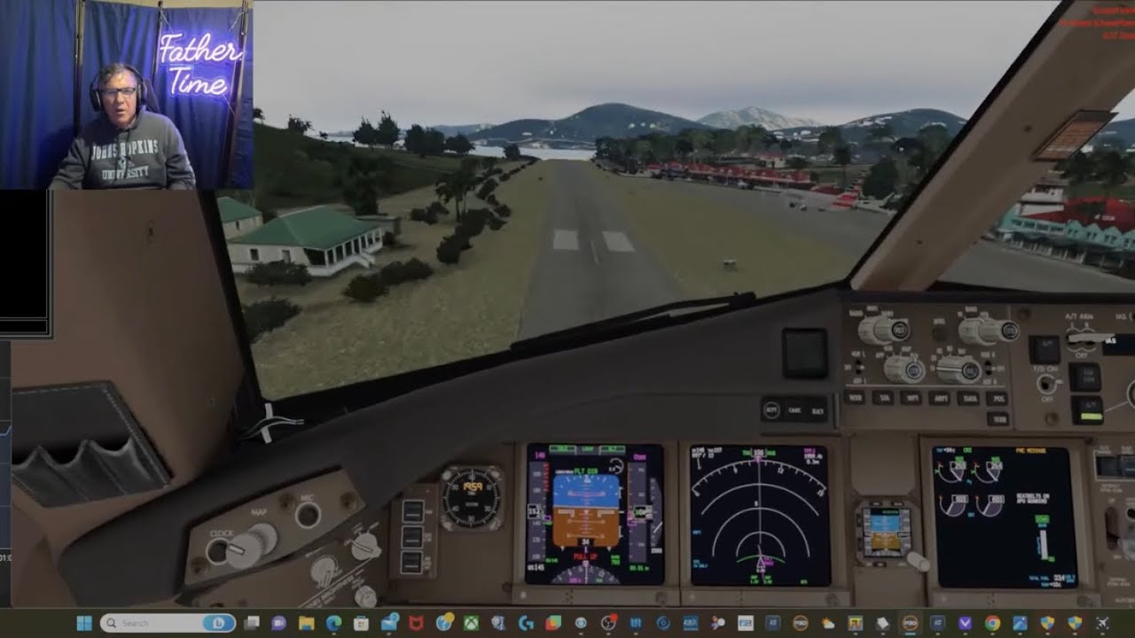 Real 777 Captain: VATSIM: KMIA-TNCM then touch and go at St. Barts ...
