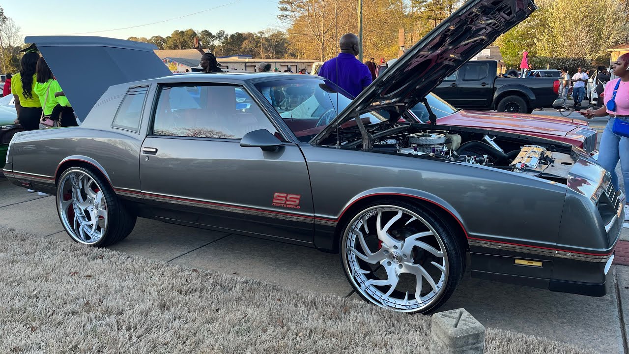 Smoke Grey with Red interior Monte Carlo SS on 24’ Rucci Wheels - YouTube