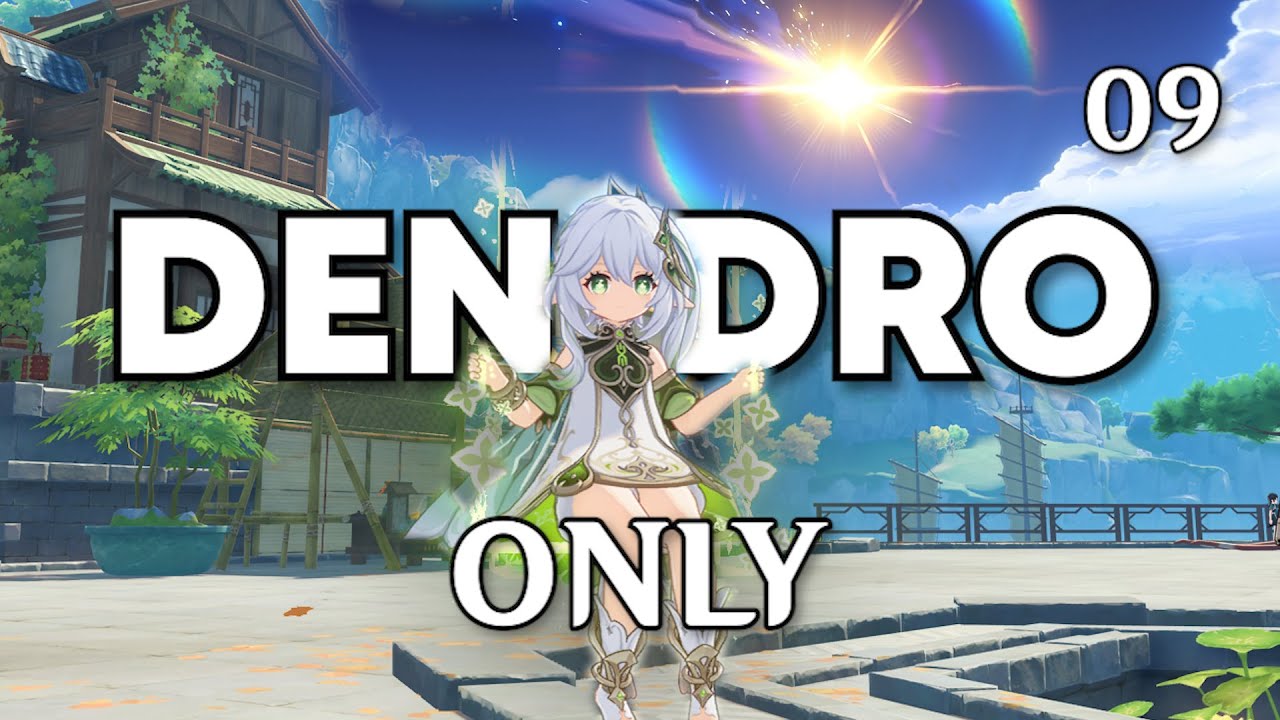 A NEW 5-STAR Character? | Genshin Impact Dendro Only - YouTube