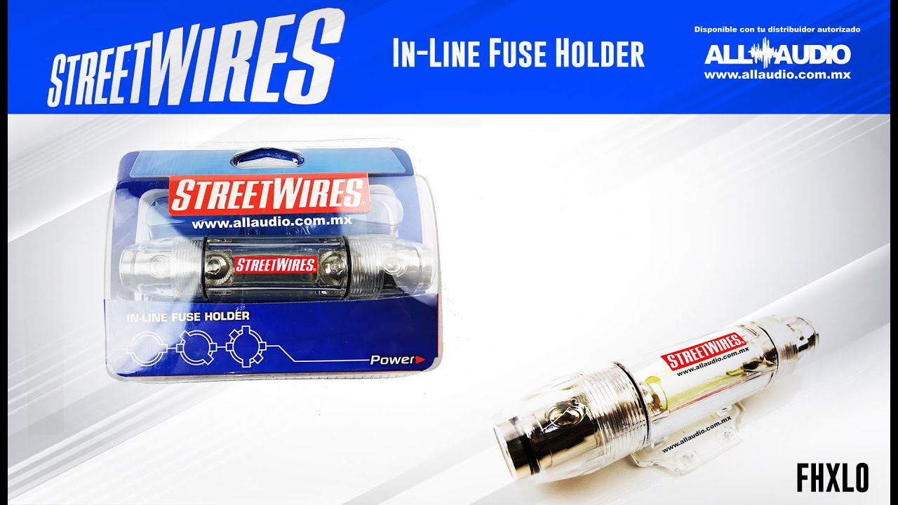 UnBoxing - StreetWires In Line Fuse Holder - YouTube