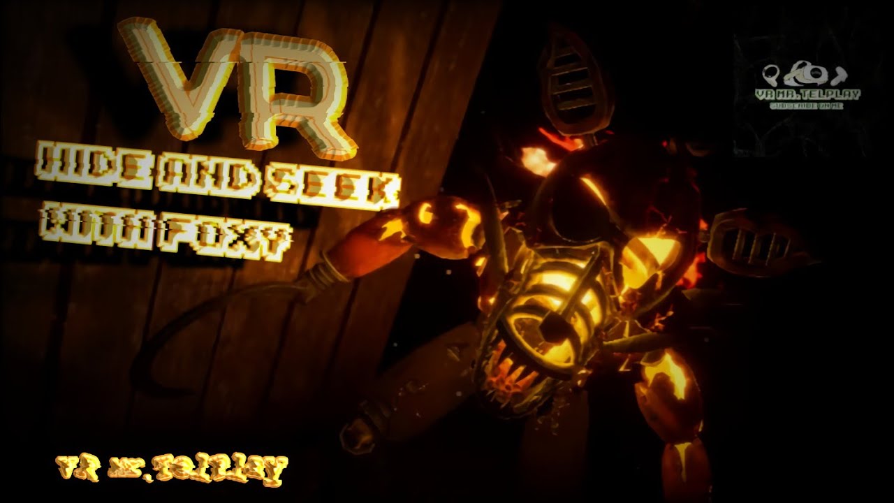 FNAF VR ( Fiery Foxy in the maze) - YouTube