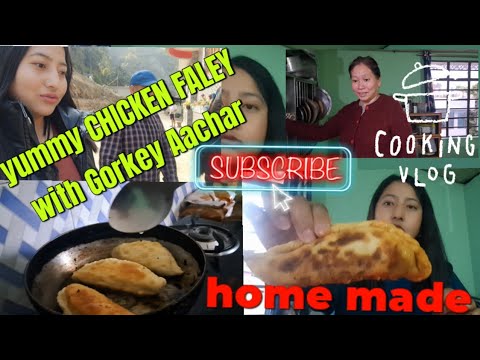 The Yummiest Chicken Faley Home made🍅Tomatoko Aachar!Eating Faley/food ...