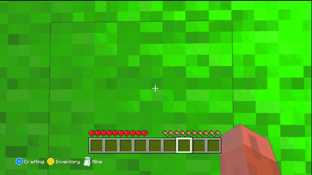 Minecraft menu green screen blank - YouTube
