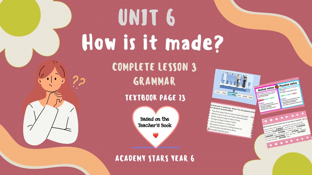 ACADEMY STARS YEAR 6 TEXTBOOK PAGE 73 UNIT 6 HOW IS IT MADE ACADEMY STARS YEAR 6 TEXTBOOK PAGE 73 UNIT 6 HOW IS IT MADE