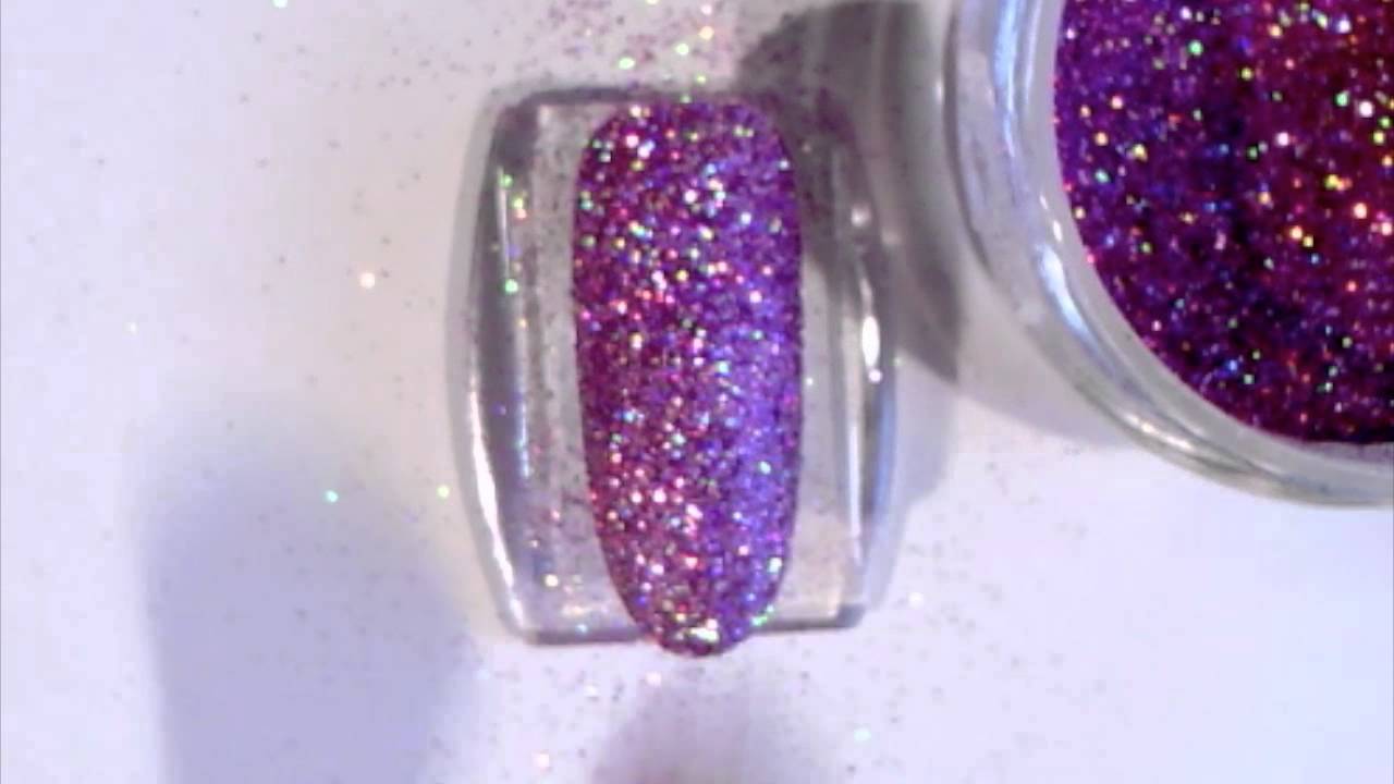 MICRO Glitter Demo - YouTube