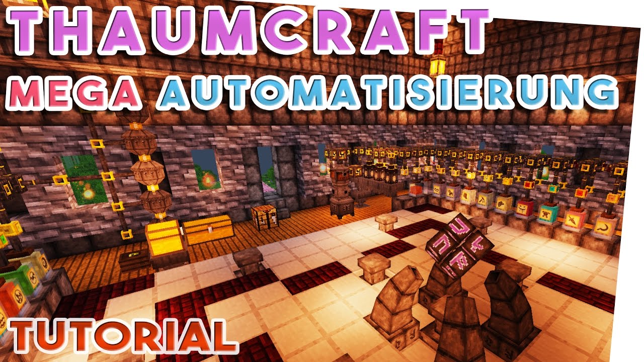 Thaumcraft Infusion Altar, Essentia System und Tiegel Automatisiert ...