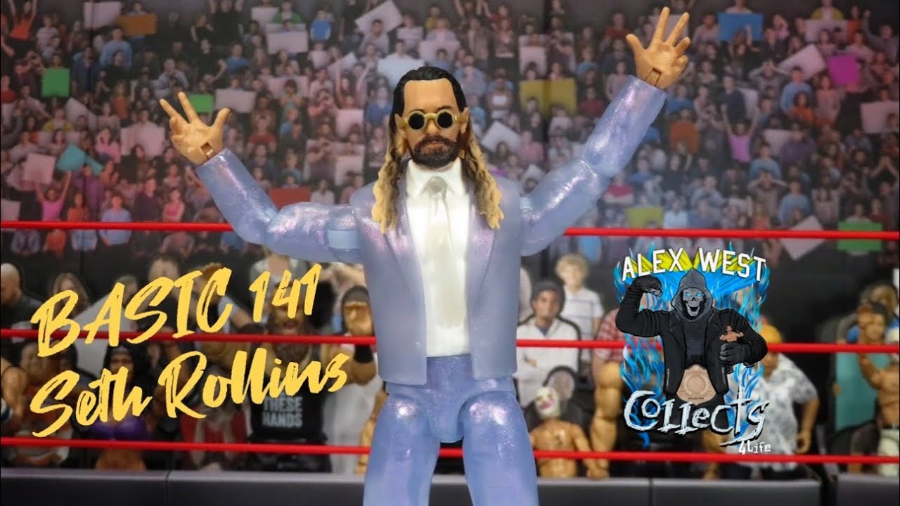 WWE Mattel Basic Series 141 Seth “Freakin” Rollins Figure Review! - YouTube