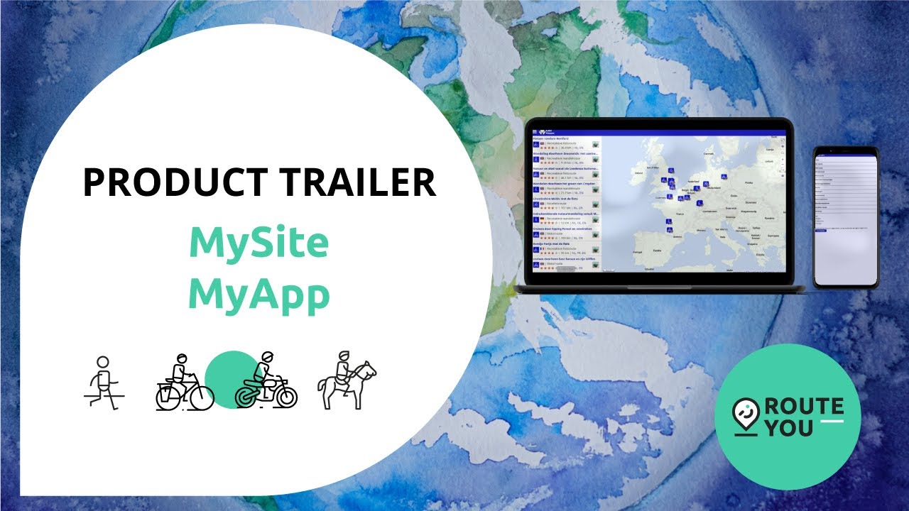 MySite | MyApp: je eigen website en app met RouteYou - YouTube