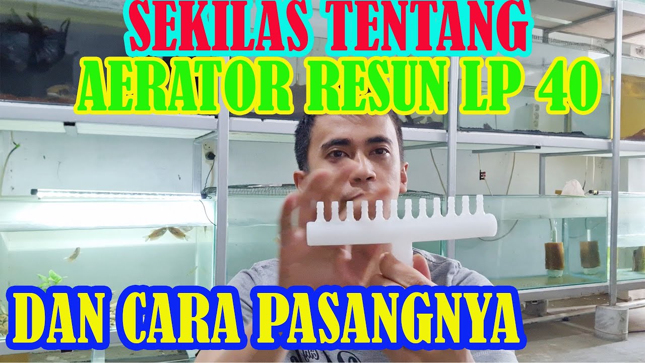 REVIEW AERATOR RESUN LP 40 - YouTube