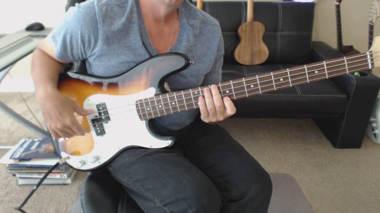 James Brown I Feel Good Bass Bass Tab Preview - YouTube