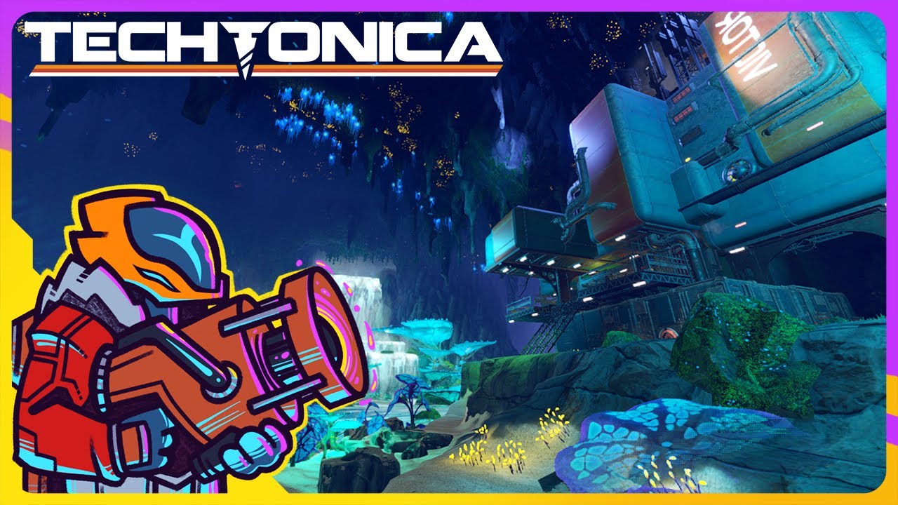 Building A Massive Underground Factory! - Techtonica [Early Access ...