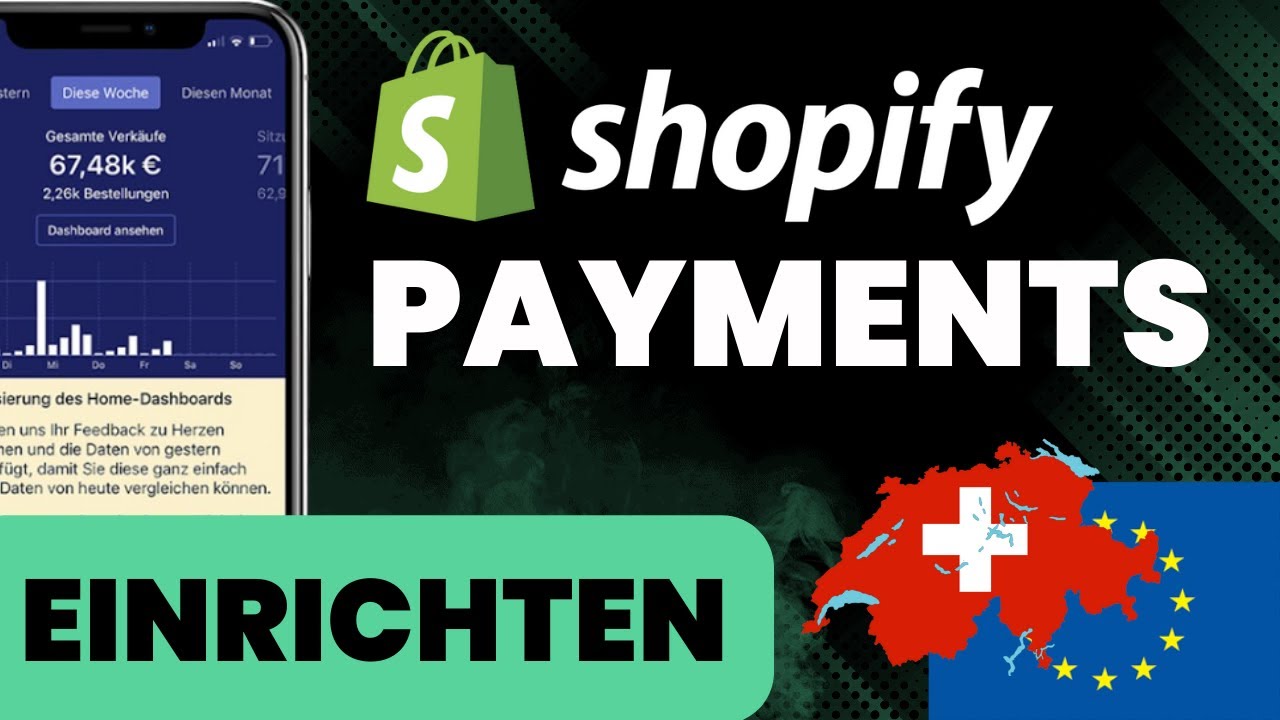 Shopify Payments einrichten | Neu in der Schweiz verfügbar 🇨🇭 - YouTube