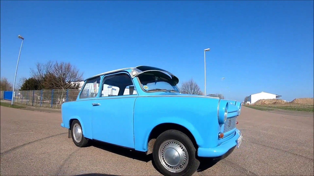 Trabant 601 Baujahr 1969 in freier Fahrt ( Trabant 601 built in 1969 in ...