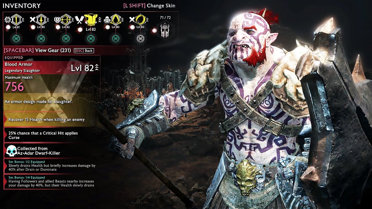 THE PAINTED IS THE COOLEST ORC IN MORDOR - SHADOW OF WAR - YouTube