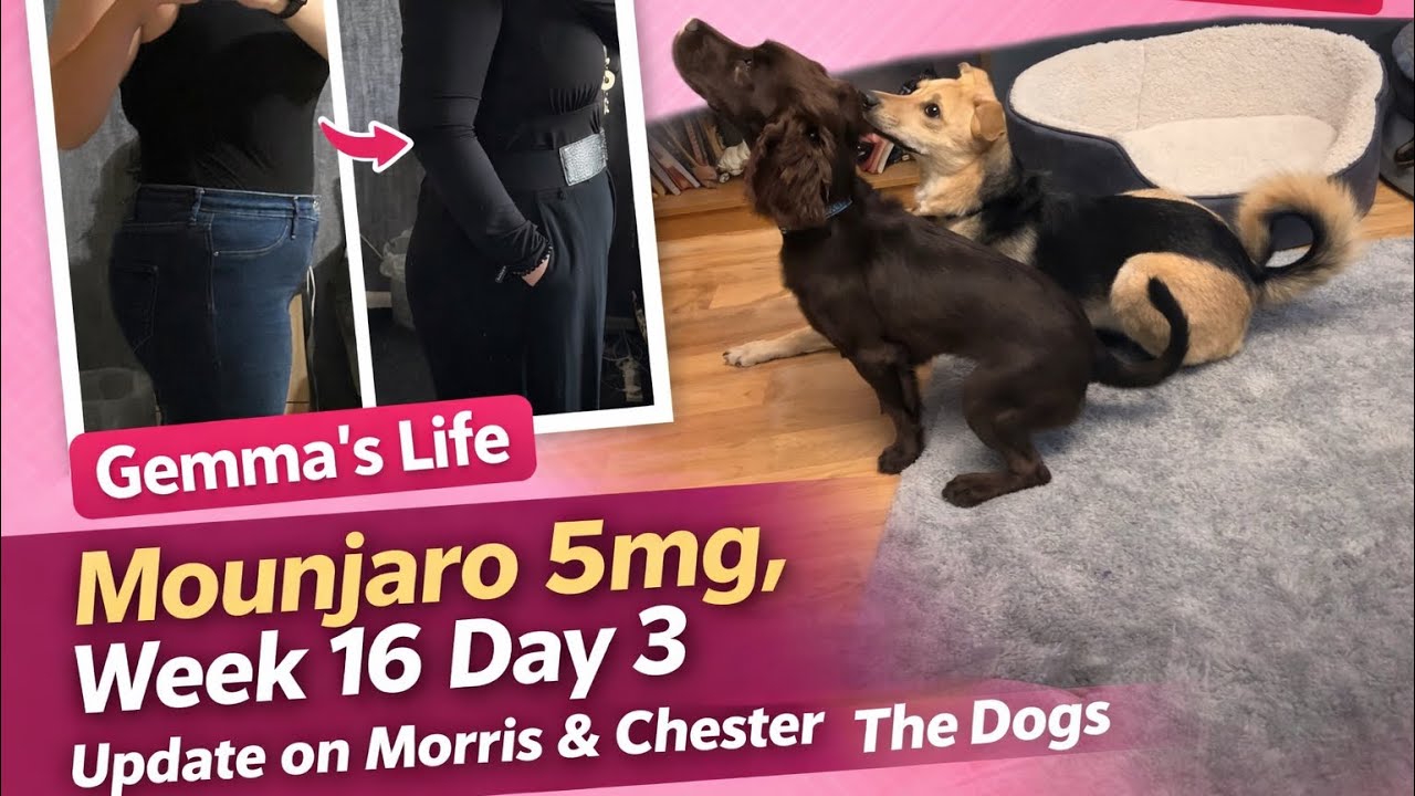 Mounjaro 5mg / Food Diary / New puppy update - YouTube
