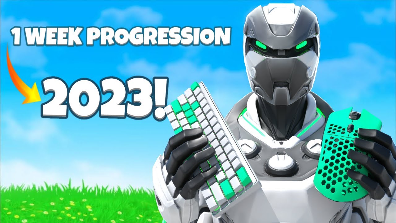 1 WEEK Fortnite Keyboard and Mouse Progression! (TIPS) - YouTube