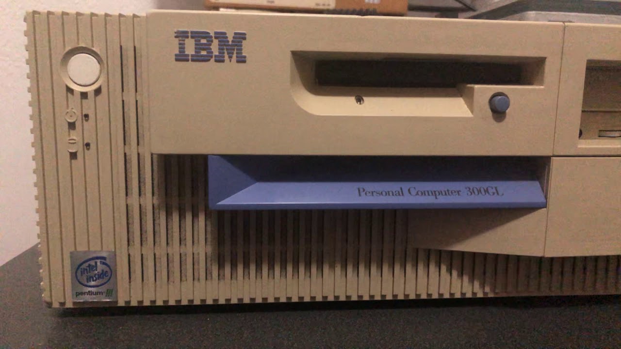 Retro Gaming Adventures - Ep: 1 - IBM 300 GL Windows 98se - YouTube