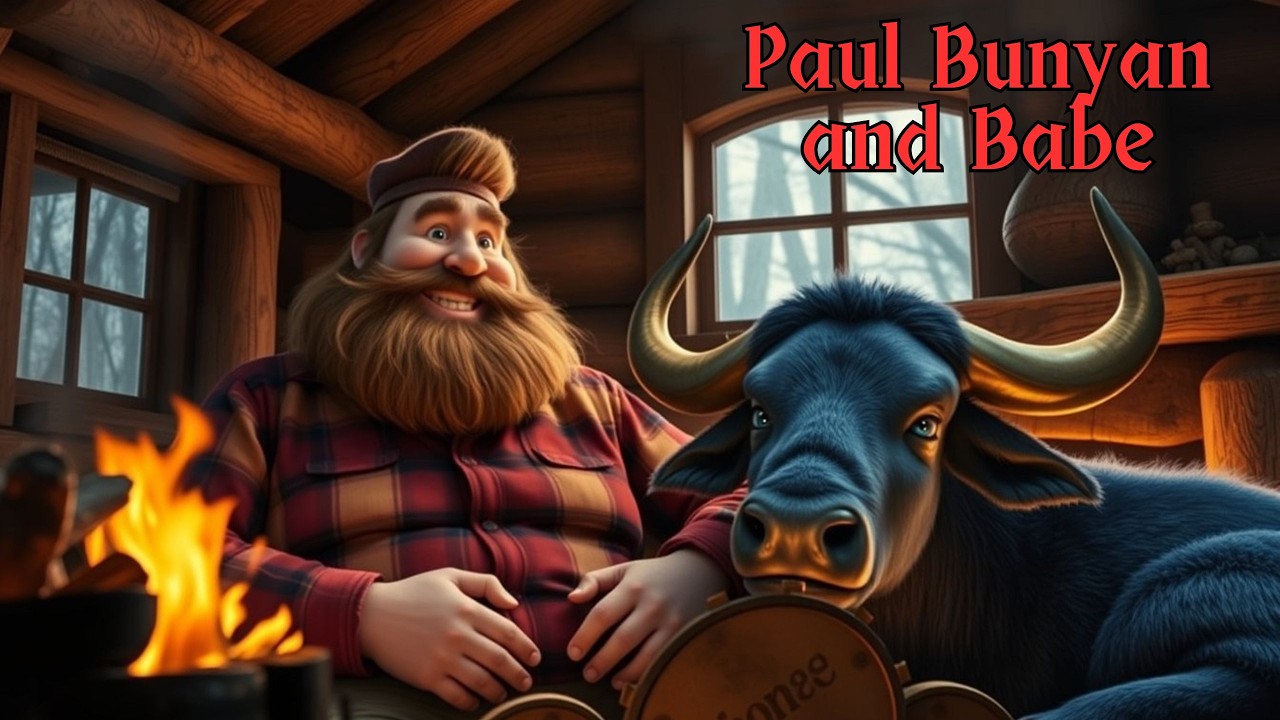Paul Bunyan and Babe – The Legend of the Giant Lumberjack Who Shaped America - YouTube