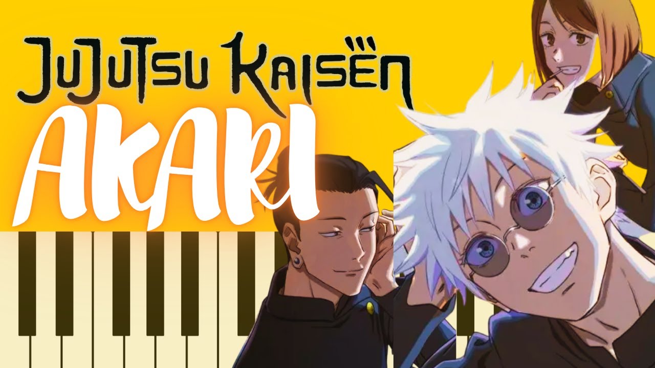 【AKARI】Piano Music | JUJUTSU KAISEN Piano Cover & Tutorial 🎹 Free Sheet ...