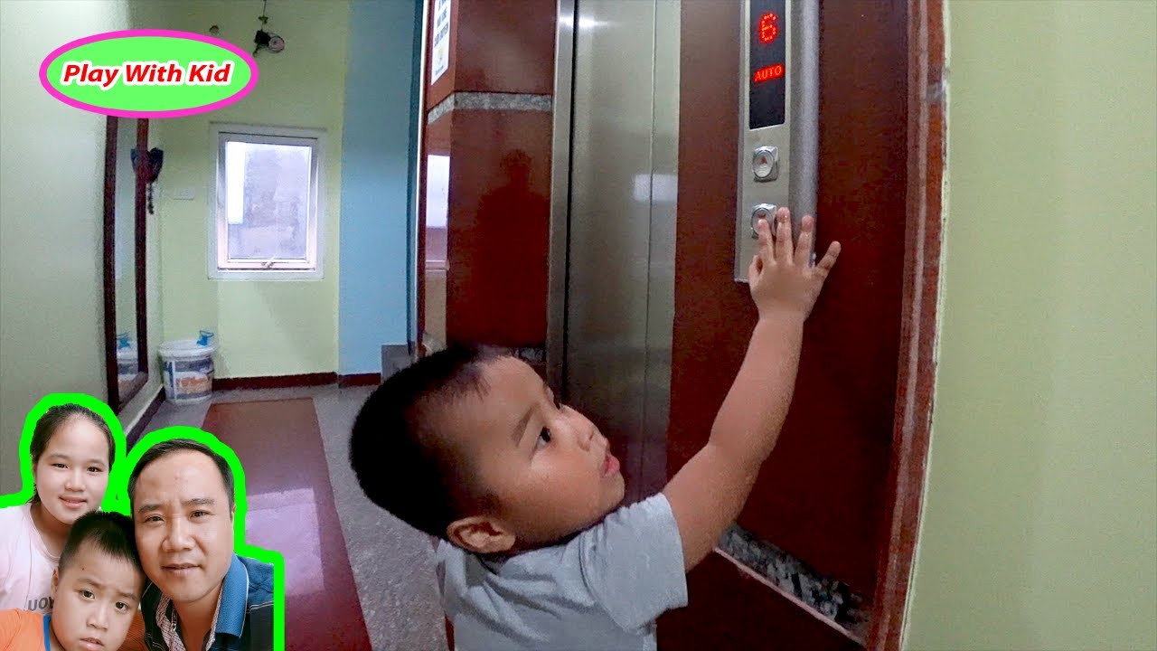 Teach children to take the elevator Play With Kid - YouTube