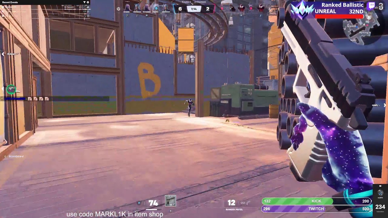 Fortnite Ballistic VELOCITY TOURNEY (markl1k) - YouTube