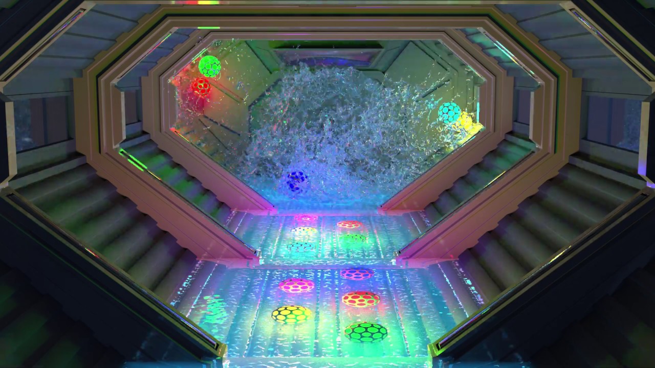 Houdini Liquids Test 03 - YouTube