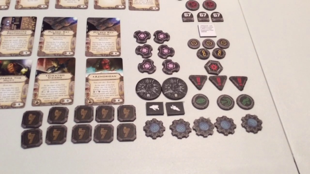 Star Wars X-wing Miniatures Game Part 59 (C-ROC Expansion Contents ...