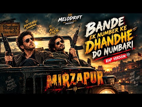 Bande Ek Number ke Dhandhe Do Numbari(Rap Version) || Mirzapur || Divyendu Sharma, Ali fazal,Pankaj