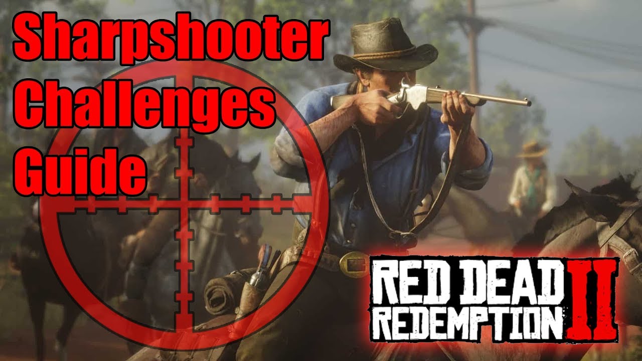 Red Dead Redemption 2 Sharpshooter Challenges Guide - YouTube