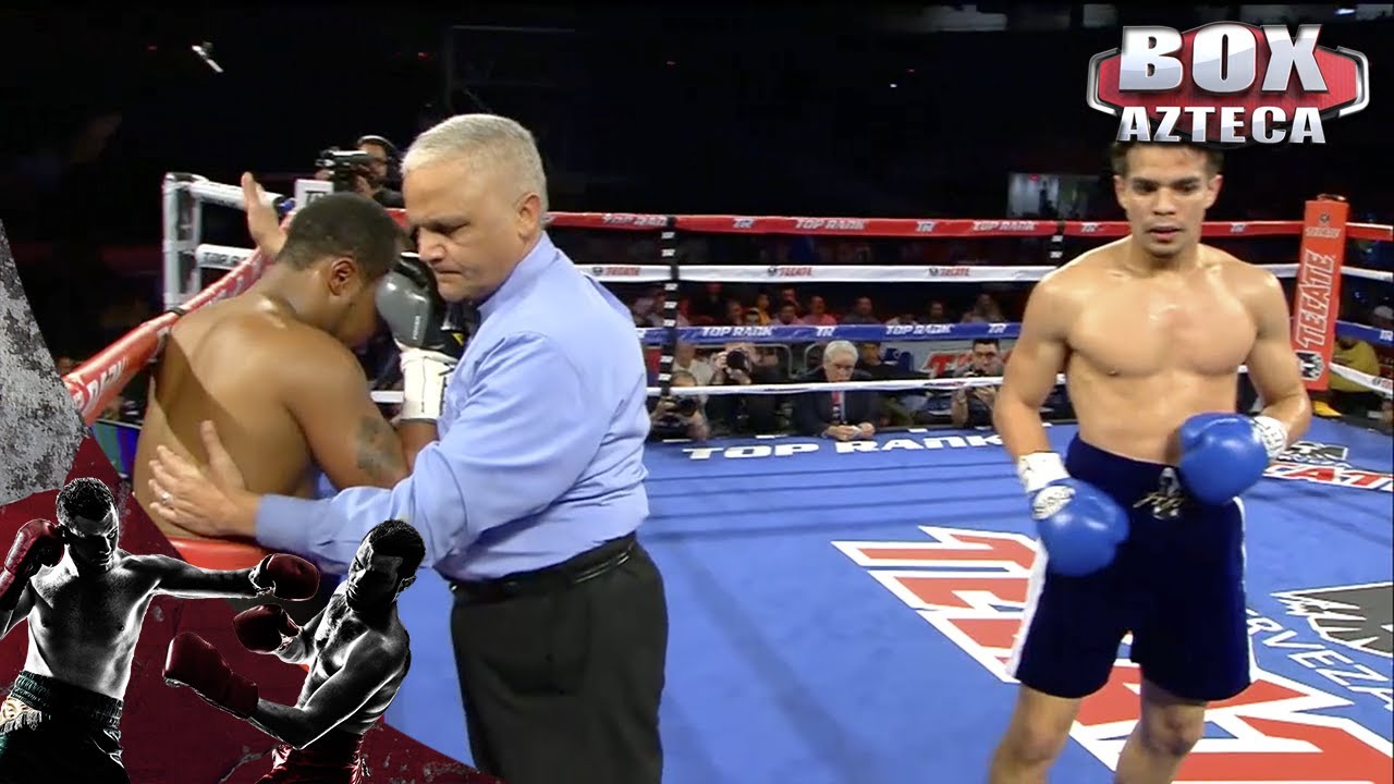 José 'Chon' Zepeda noqueó a Johnnie Edwards - YouTube