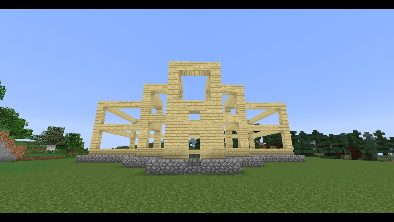 Minecraft Survival Part1 The Structure - YouTube