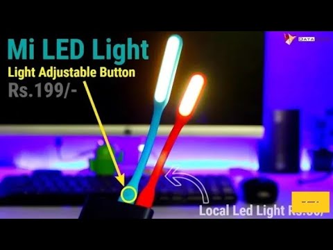Mi LED Light | Xiaomi USB Led Light With Adjustable Brightness | Rs.199 ...