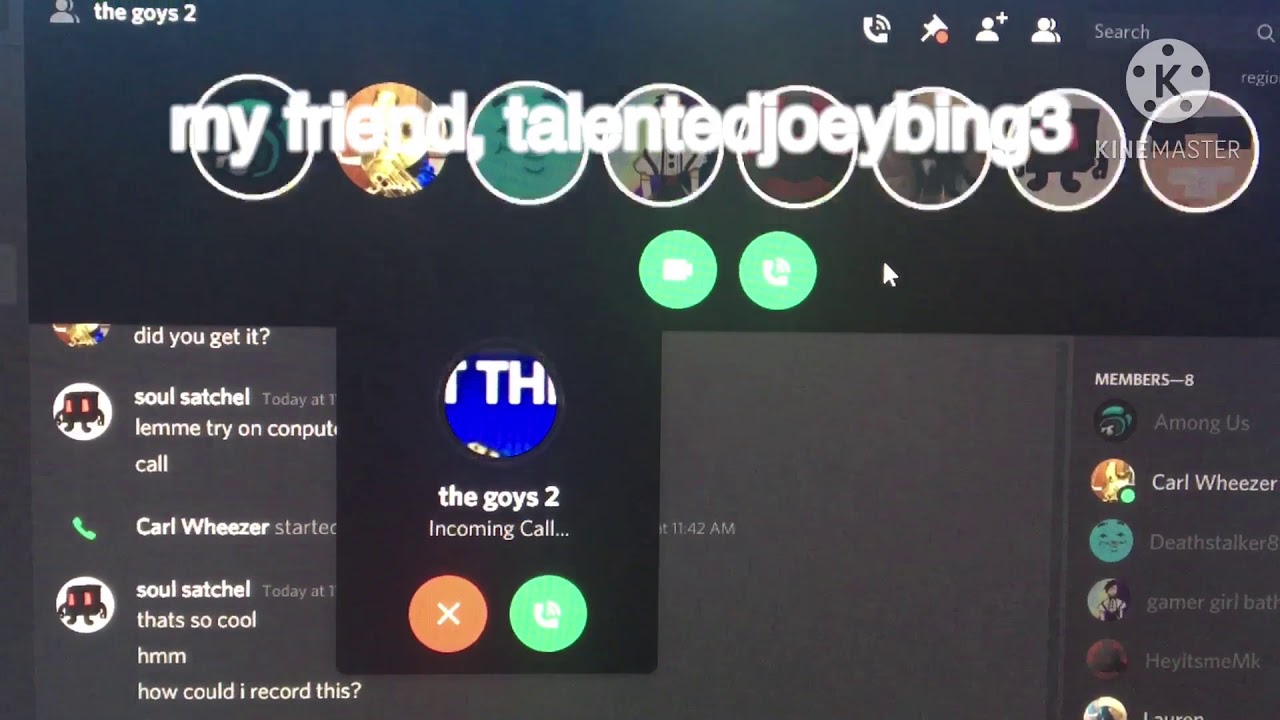 halloween discord call!?! is this rare? - YouTube