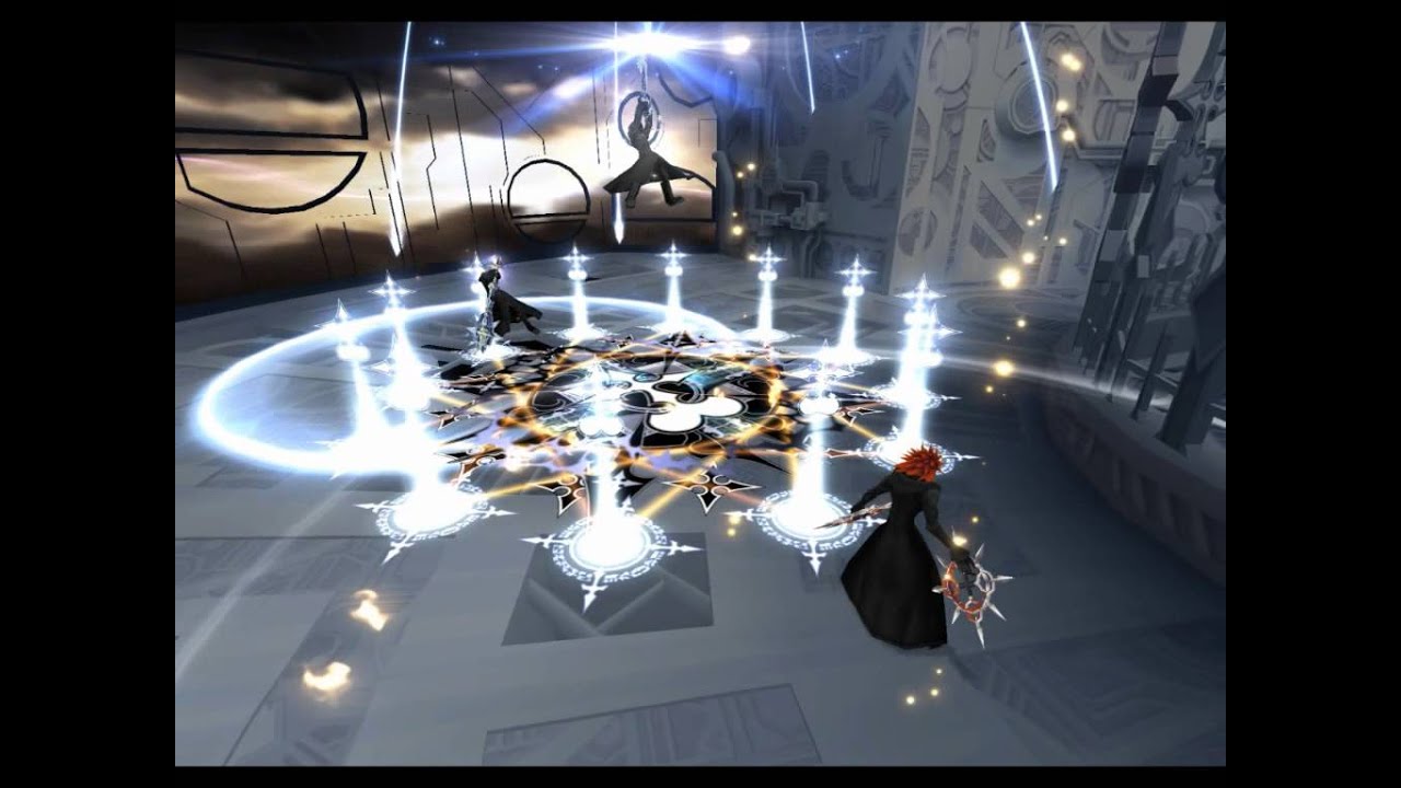 Hooded Roxas and Axel VS. Saix - YouTube