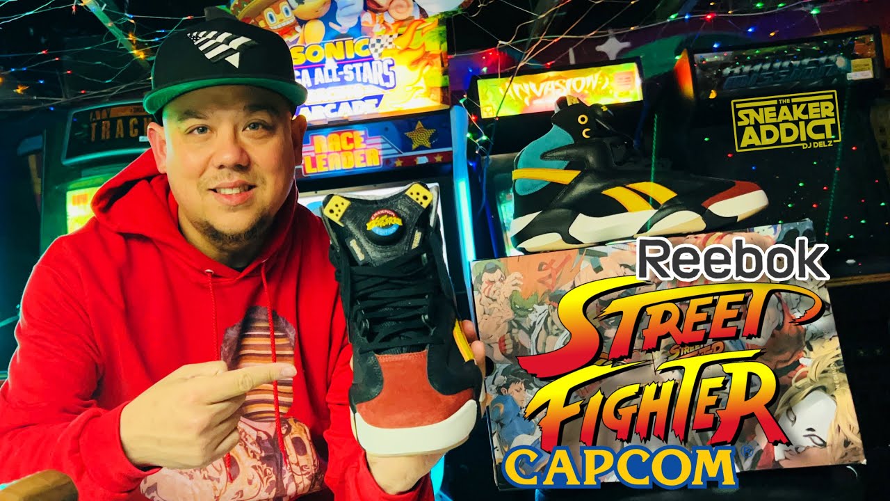Capcom Street Fighter Reebok Shaq Attaq Sneaker is A Gamer Sneakerheads ...