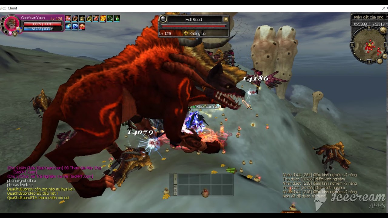 Silkroad online (sro) Warlock/Cleric solo grinding - YouTube