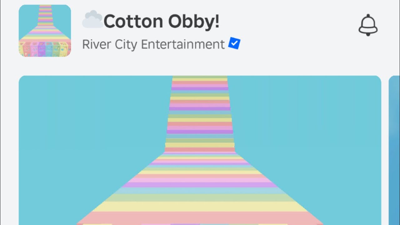 cotton obby | complete | roblox - YouTube