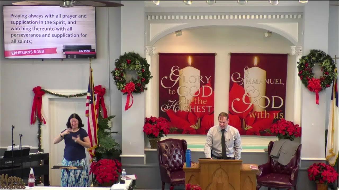 New Durham Baptist Church Sunday Morning Service - YouTube