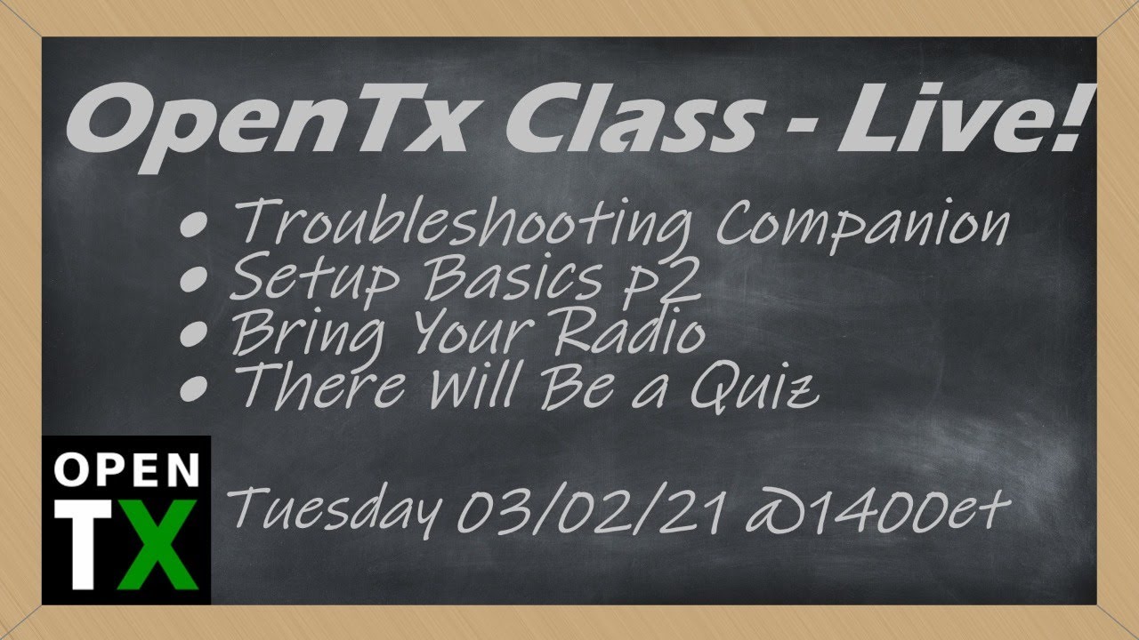 OpenTx Class • Companion and Setup Basics • Learn About OpenTx - YouTube
