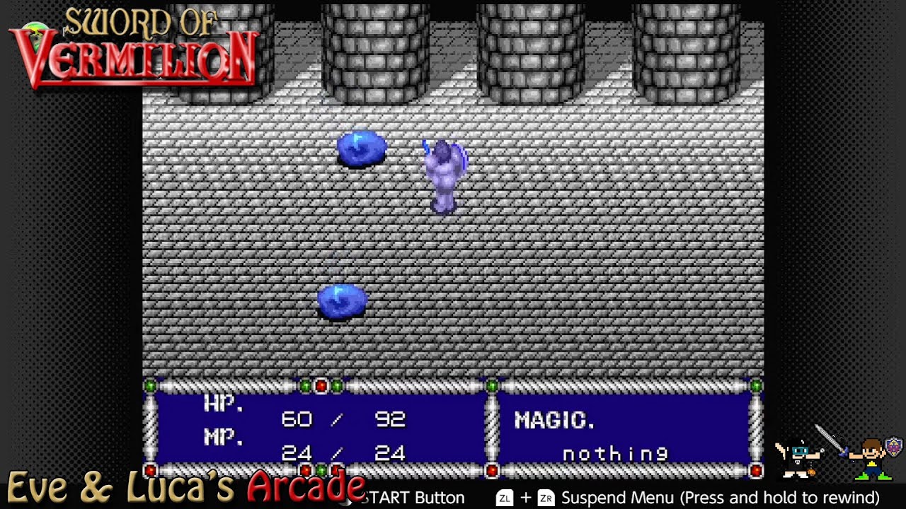 Sword of Vermillion (Switch Virtual Console) | Eve & Luca's Arcade ...