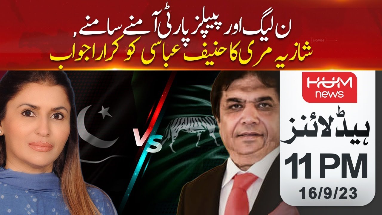 PML-N and PPP face-to-face, Shazia Marri lashes out at Hanif Abbasi ...