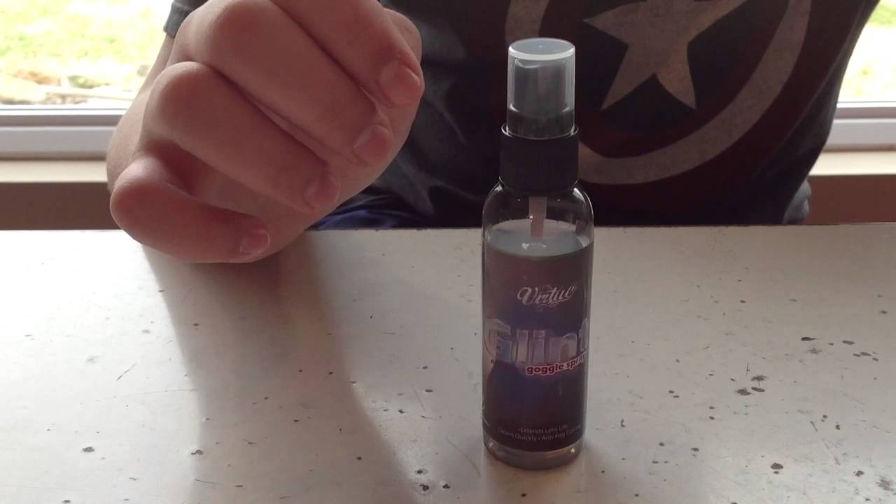 Virtue Glint Goggle Spray - YouTube