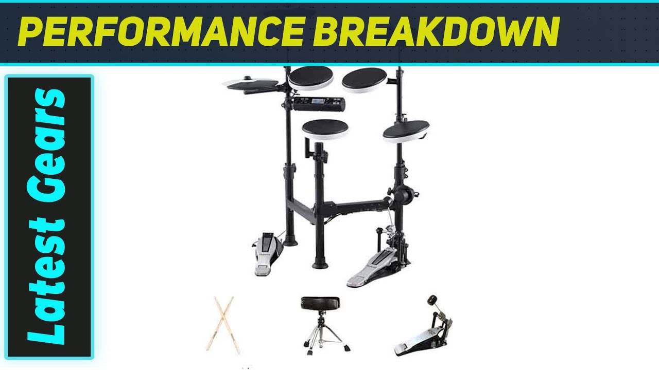 KESHUO Portable Folding Electronic Drums: The Ultimate Practice ...