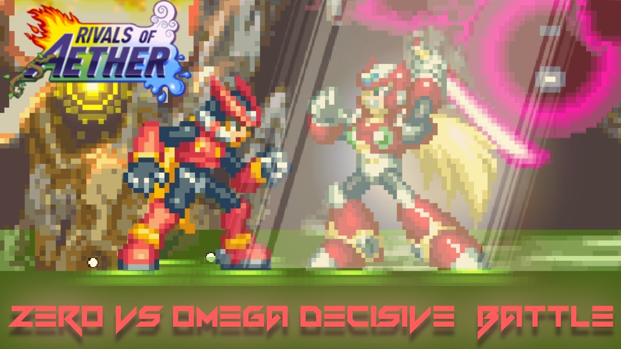 Zero Vs Omega Decisive Battle in Rivals of Aether (Test Video) - YouTube