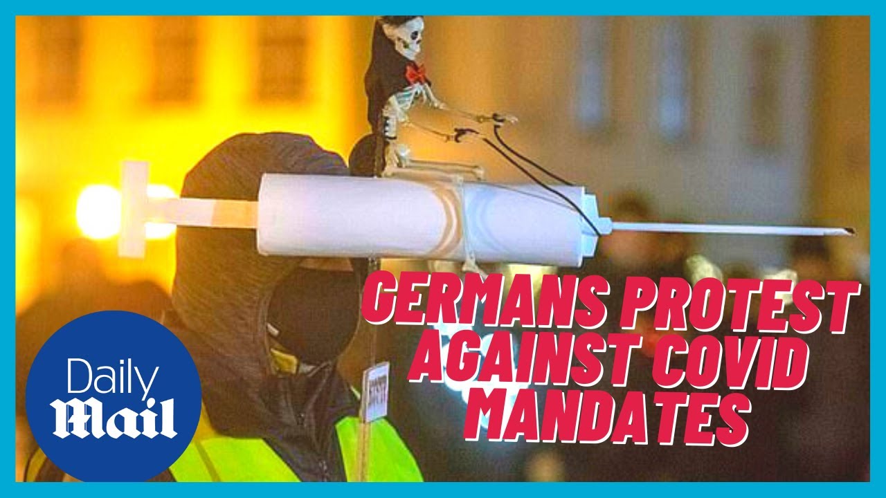 Covid protests: German protesters march against vaccine mandates in ...