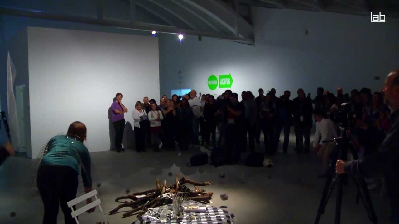 Performance de Gema Ramos en LABoral Centro de Arte - YouTube