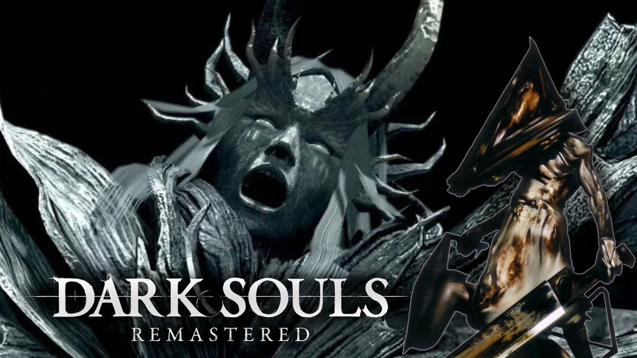 Dark Souls Remastered: Pyramid Head vs Lodran 4 - YouTube