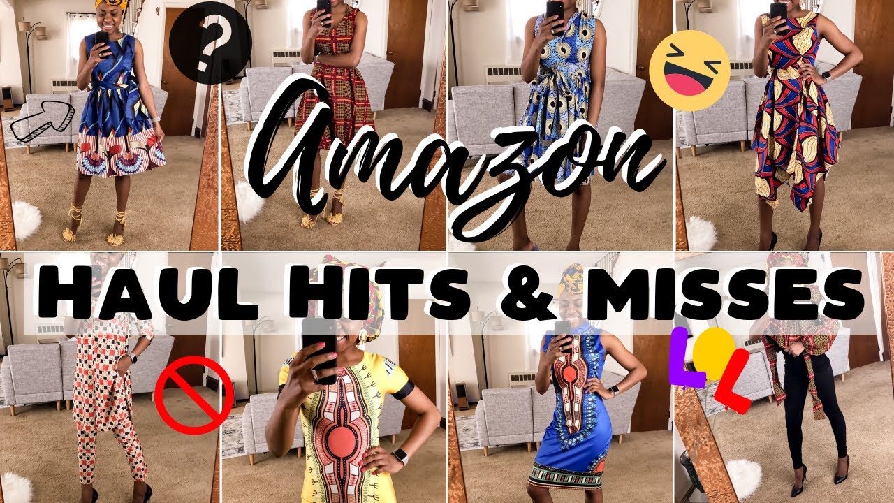 Amazon Haul: The Best Affordable African Print Clothes on Amazon - YouTube