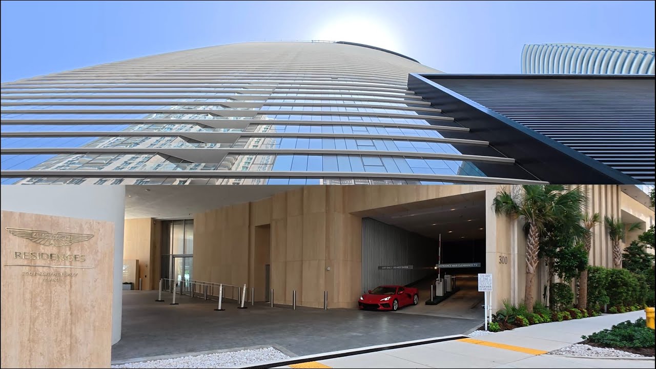 Aston Martin 300 Biscayne Blvd Way Miami, FL Unit 2504 - YouTube