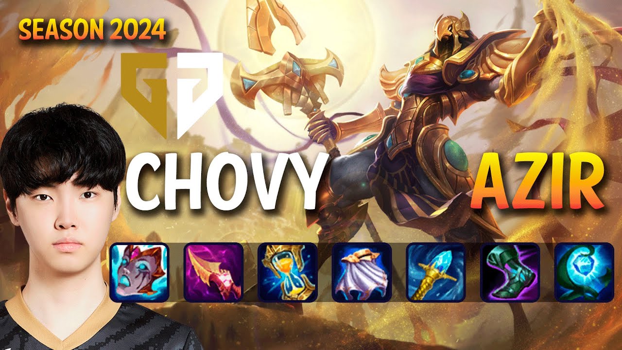 GEN Chovy AZIR vs AHRI Mid - Patch 14.4 KR Ranked CHALLENGER | lolrec ...